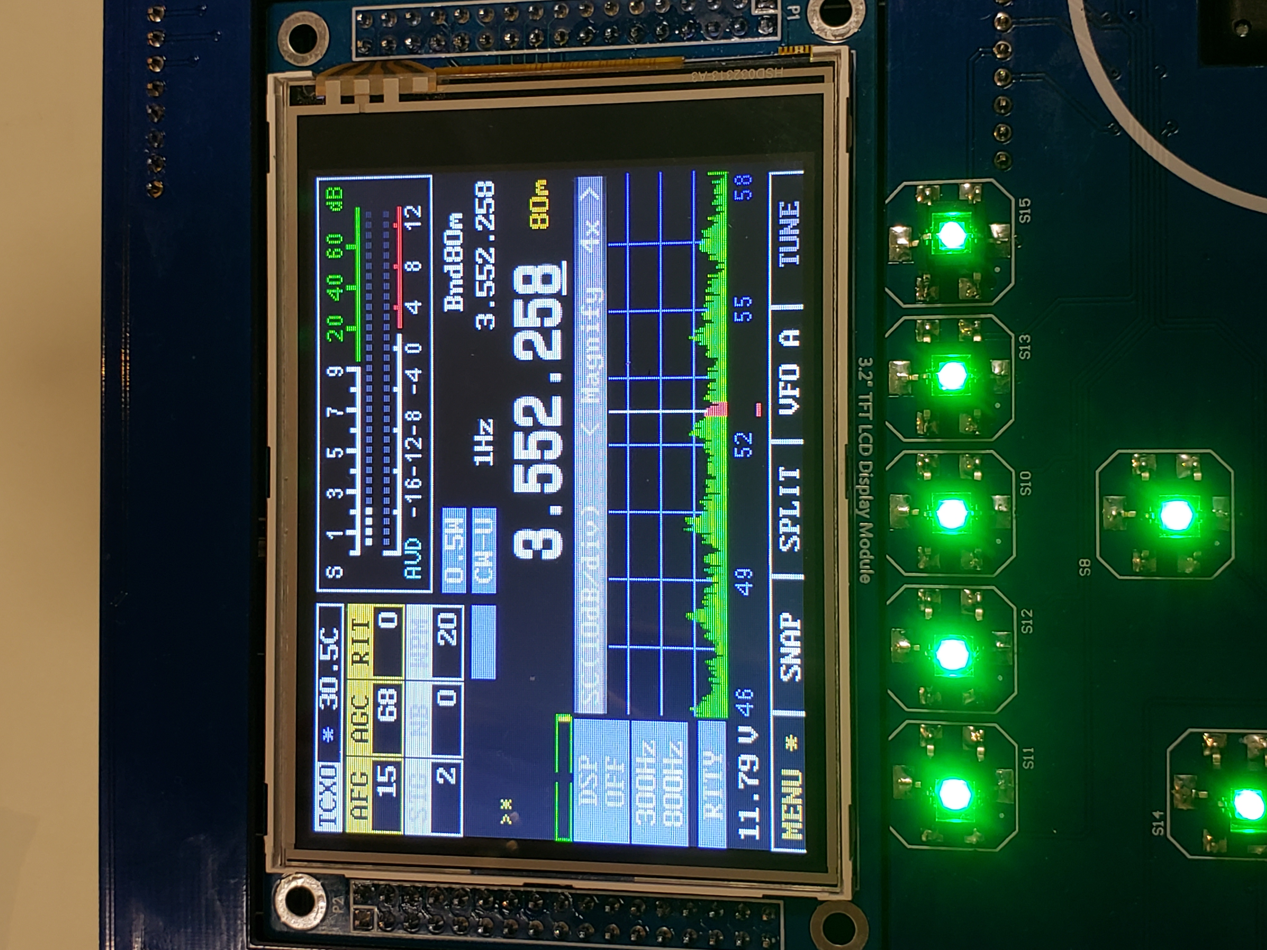 mcHF v0.7 Touchscreen